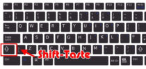 Was ist eigentlich die Shift-Taste auf der Tastatur?