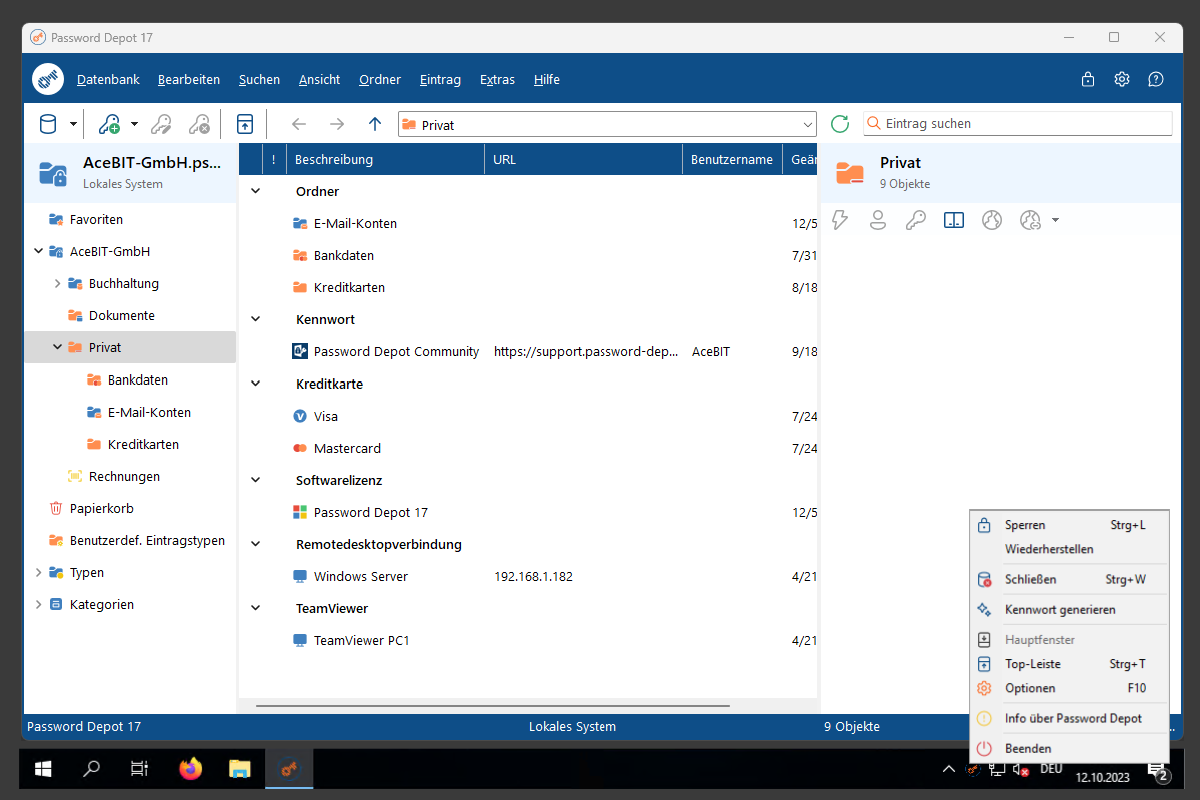 Password Depot - Der Passwort-Manager von AceBIT